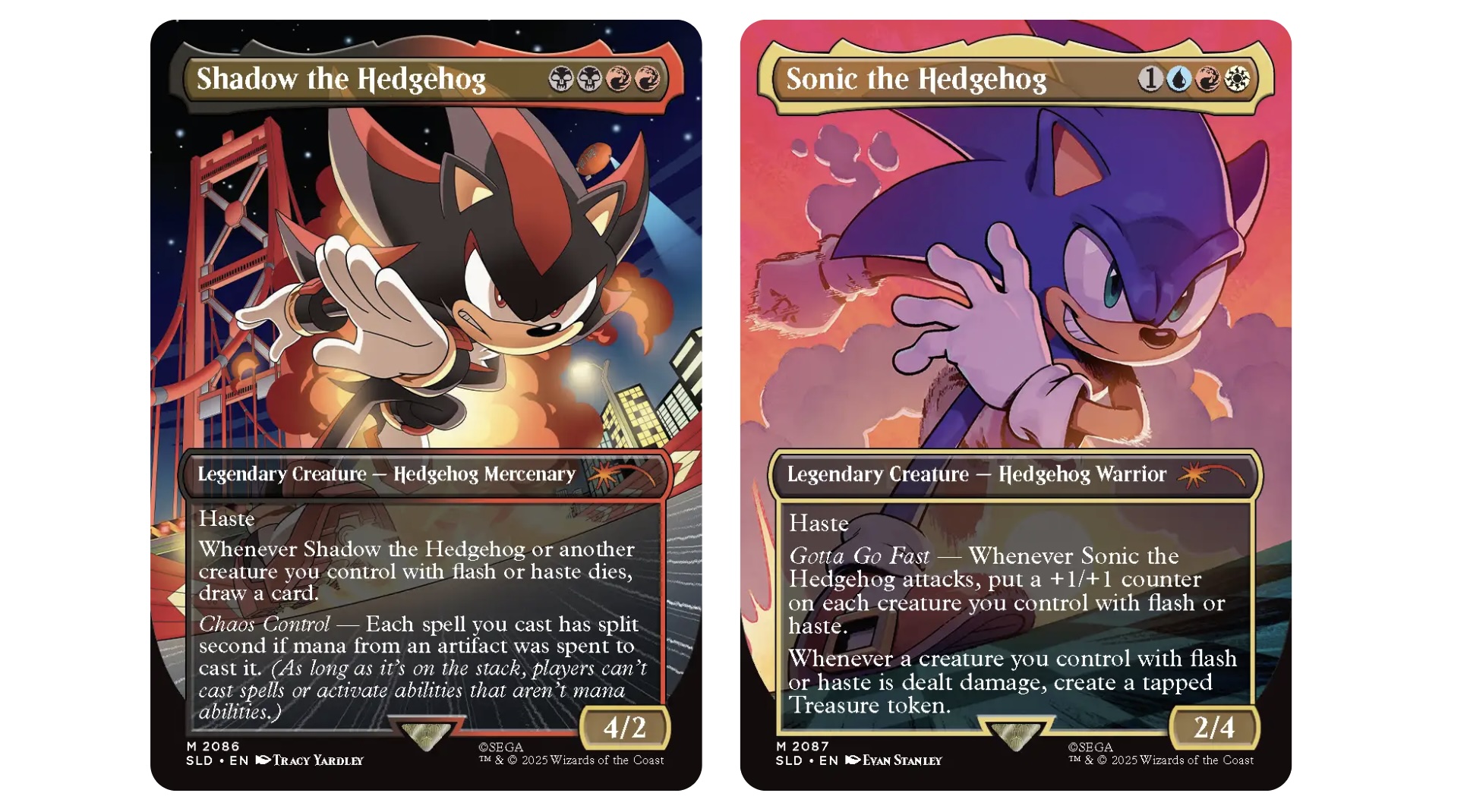 Magic: The Gathering is getting a Sonic the Hedgehog crossover