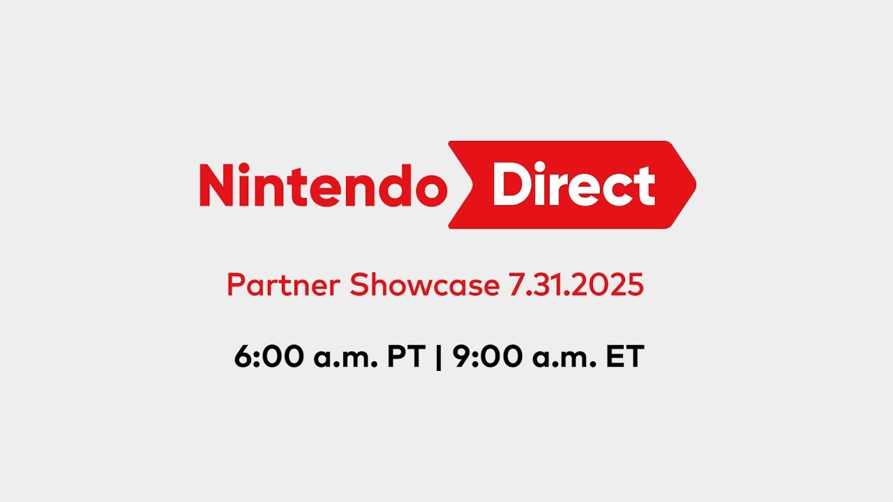 Nintendo Direct: Partner Showcase airs on 31 July | ScreenHub: Film, TV ...