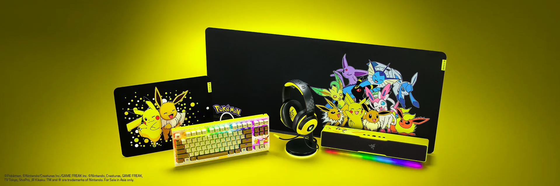 Pokemon and Razer announce new PC gaming accessories