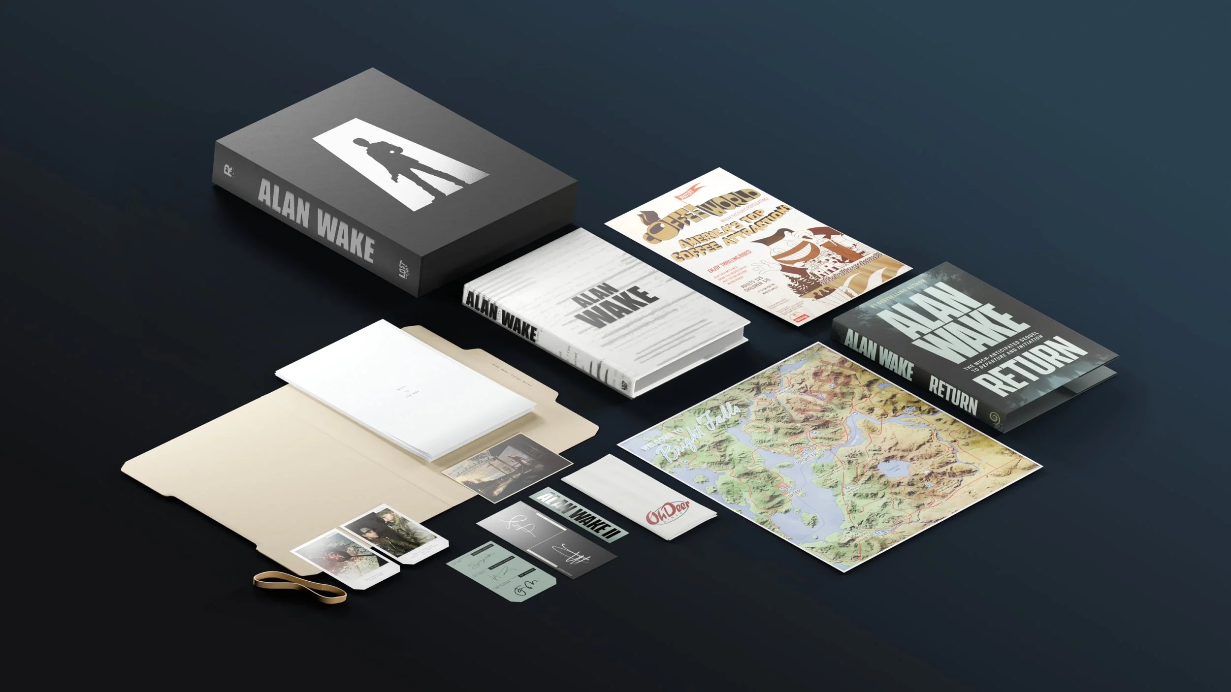 Lost in Cult announces Alan Wake Design Works book | ScreenHub: Film ...