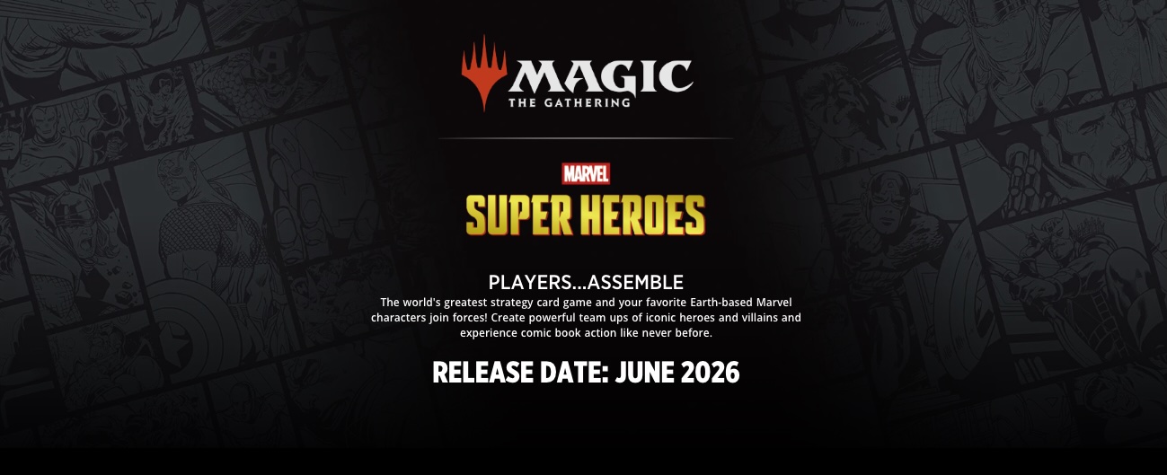 Magic: The Gathering 2026 roadmap includes Marvel, The Hobbit, Star ...