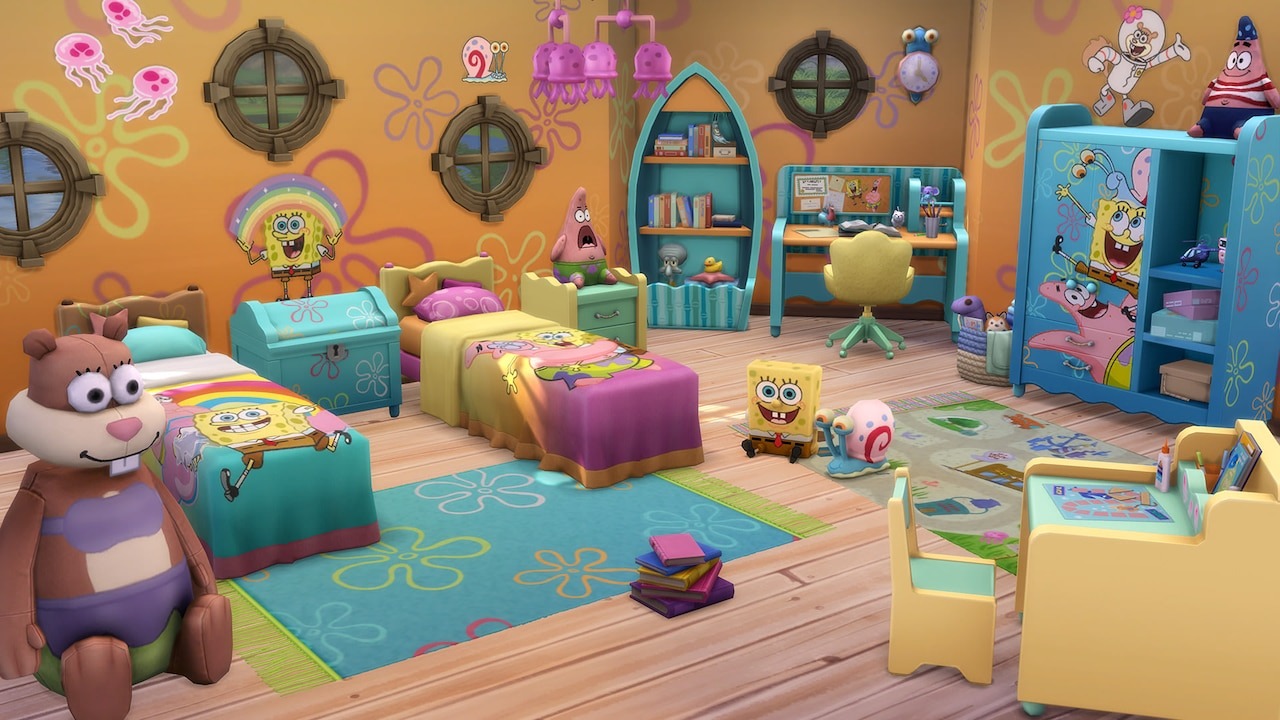 The Sims 4 is getting SpongeBob SquarePants crossover kits | ScreenHub ...