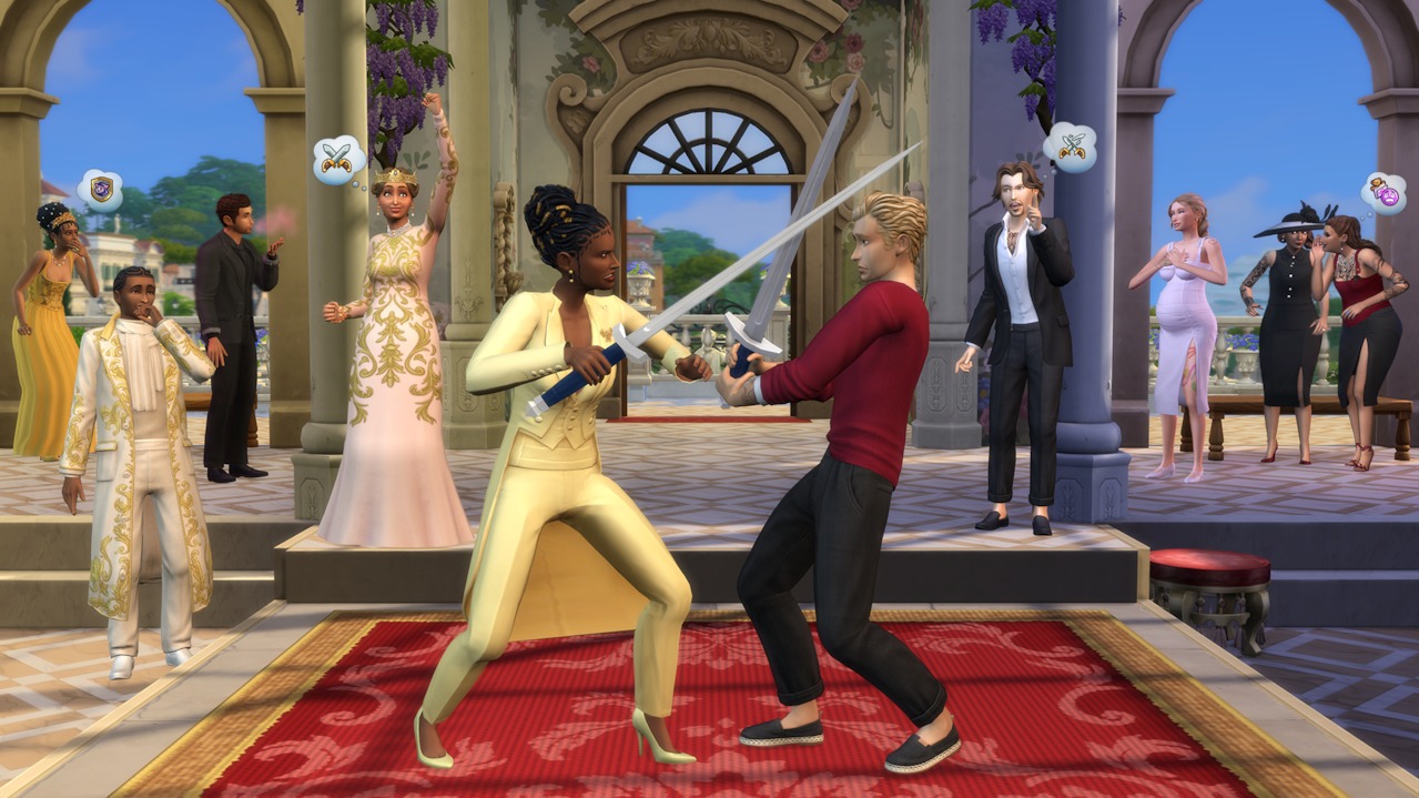 The Sims 4 Royalty & Legacy DLC launches in February | ScreenHub: Film ...