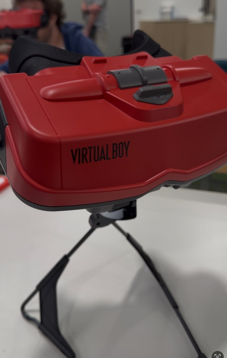 Getting hands-on with the new Virtual Boy for Nintendo Switch ...